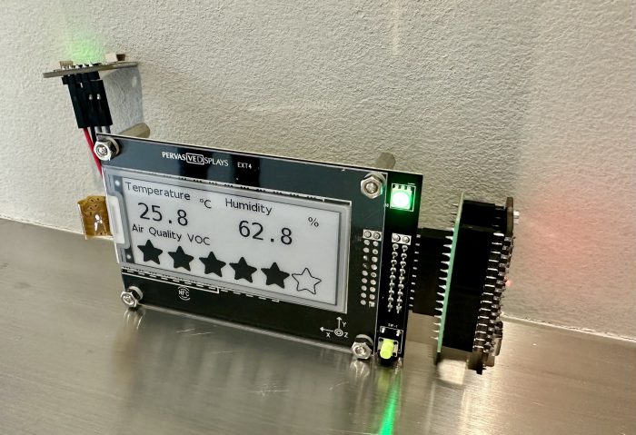 E-Paper Air Quality Monitor Reference Design | Pervasive Displays